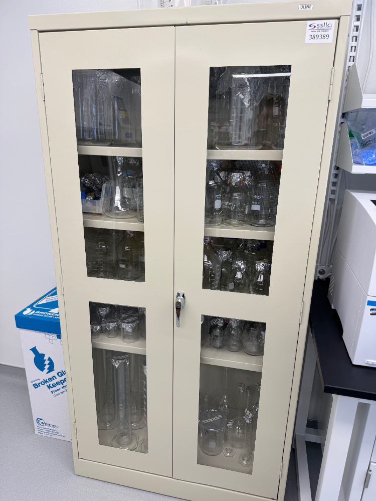 ULINE Metal Storage Cabinet | Surplus Solutions